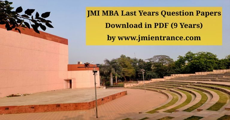 Jamia MBA | All Details | Cutoff | Syllabus | Last Year Paper | 2025 - JMIEntrance Helping Platform